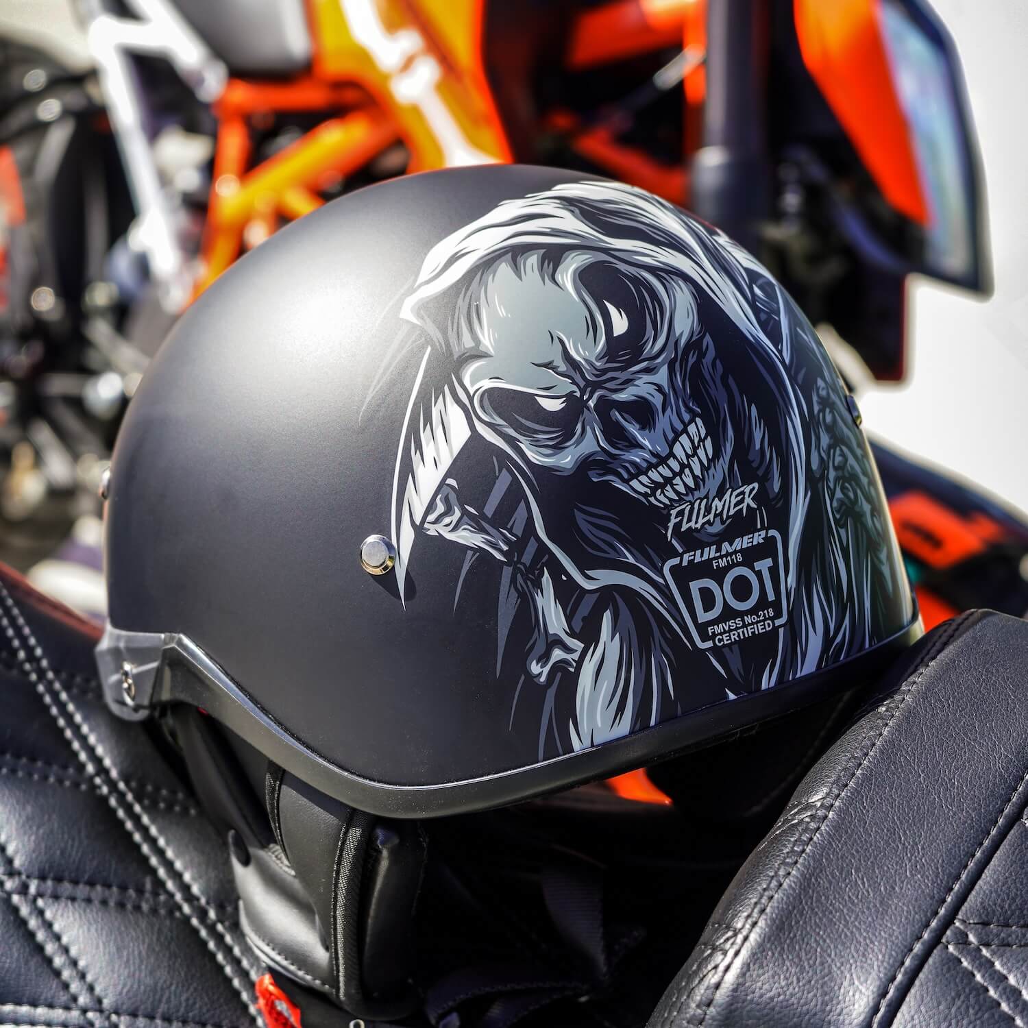 118 Scythe Half Helmet • Castle X