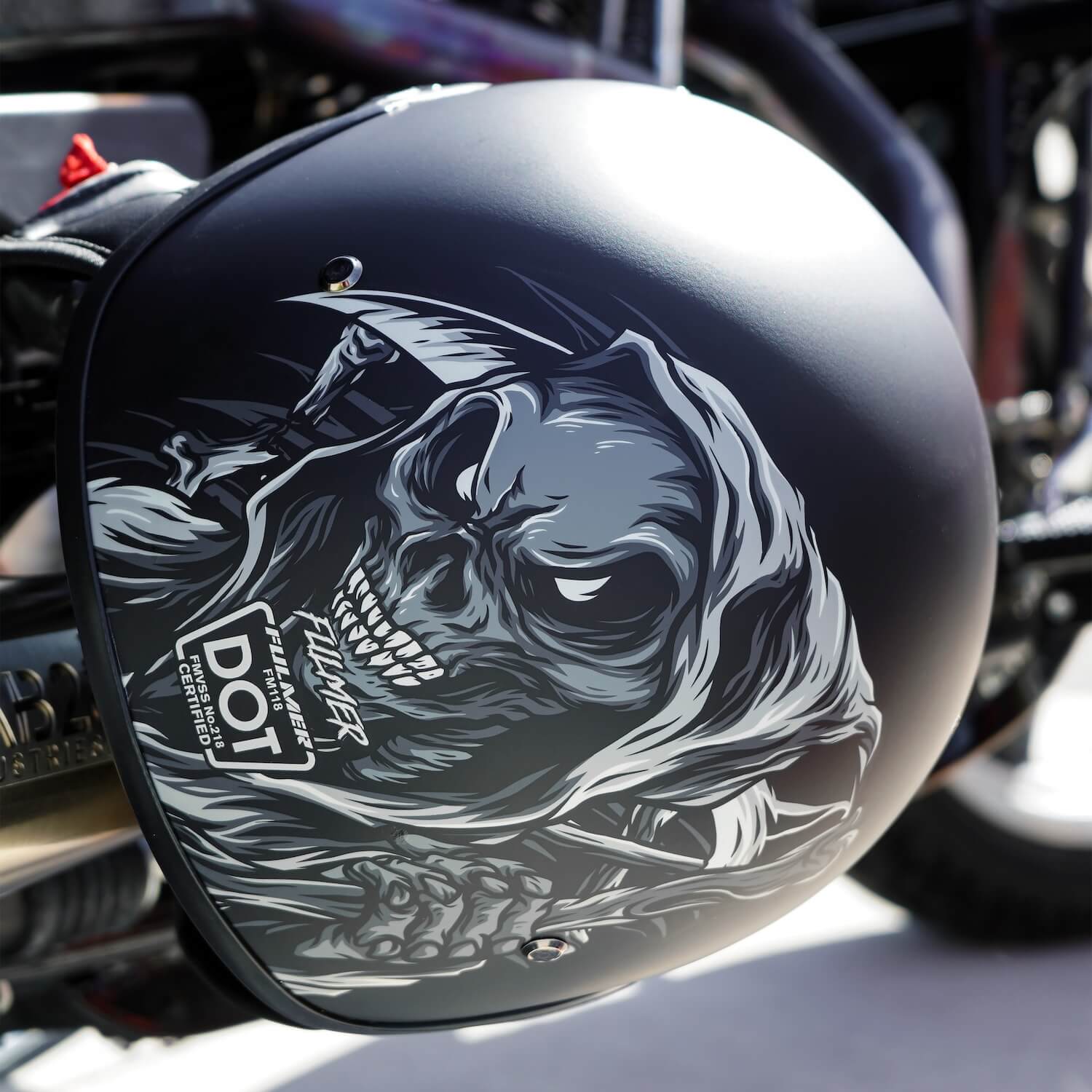 118 Scythe Half Helmet • Castle X